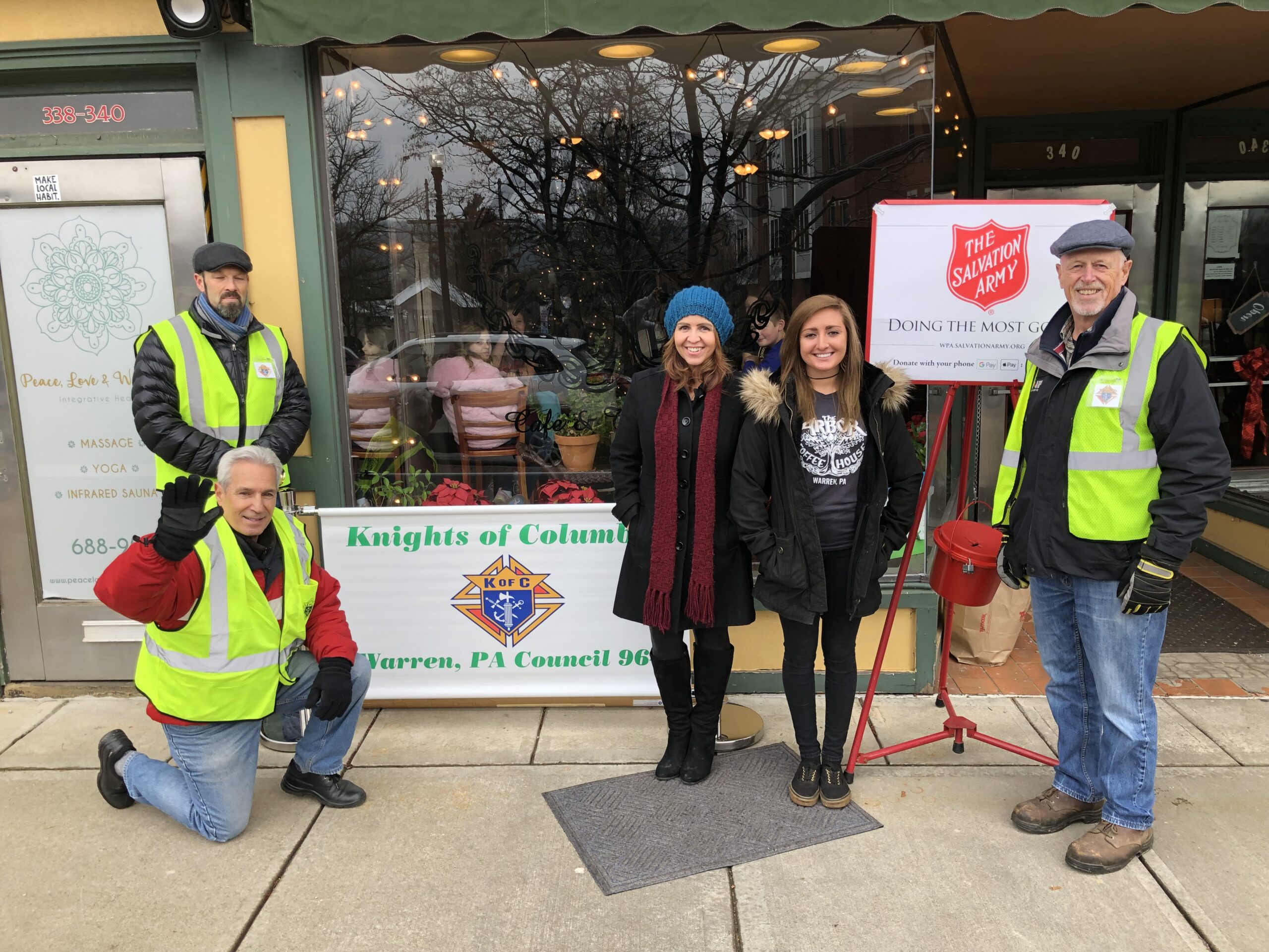 Knights of Columbus help with Red Kettle drive | News, Sports, Jobs ...